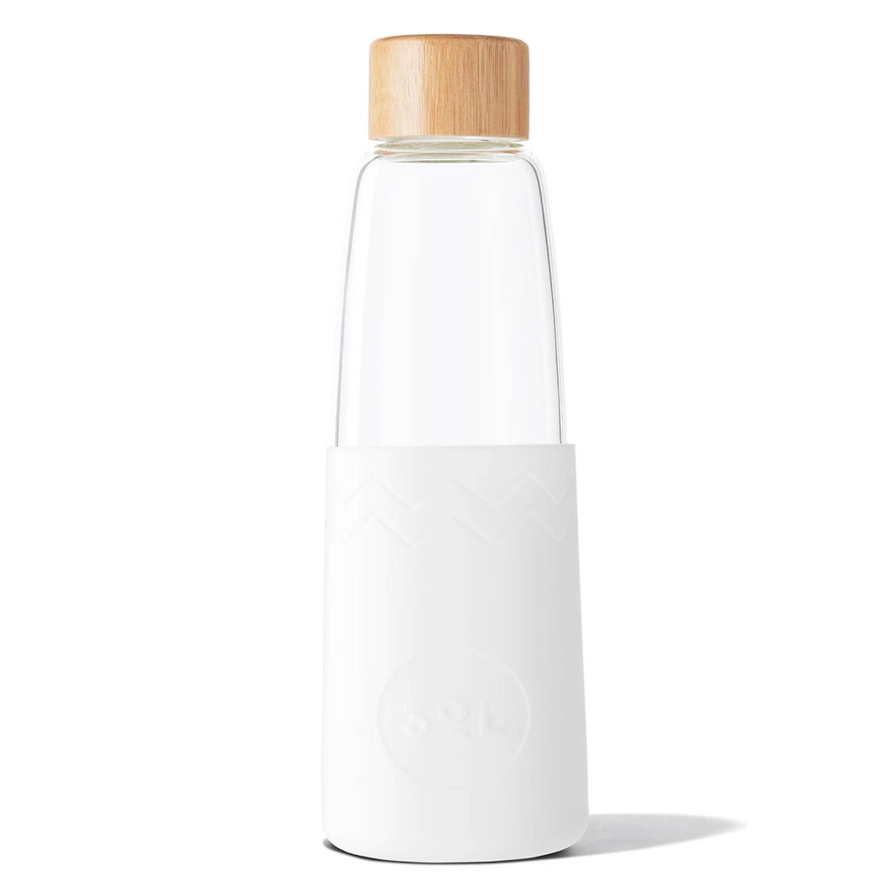 SoL Water Bottles - hand-blown glass & silicone durable drinking bottl ...